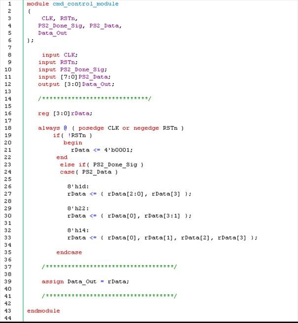 【连载】【FPGA黑金开发板】Verilog HDL那些事儿--PS2解码（九） - FPGA黑金开发板 - 博客园